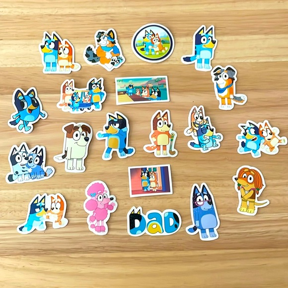 Bluey | Other | 25 Pc Random Bluey Sticker Pack | Poshmark
